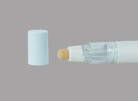 China Plastic Dropper Cosmetic Tube Packaging Eye Cream Essence Tube With Sponge Head for sale