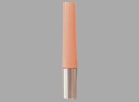 China 10-25ml D19mm Empty Custom Cosmetic Oval Tubes Head Silicone Can Rotated for sale