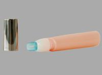 China 10-25ml D19mm Empty Custom Cosmetic Oval Tubes Head Silicone Can Rotated for sale