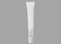 China Plastic Dropper Cosmetic Tube Packaging Eye Cream Essence Tube With Sponge Head Detachable for sale