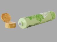 China D35mm 35-110ml Custom Cosmetic Plastic Face Wash Tube With Hydrographics Transfer Printing Flip Cap for sale