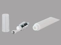 China D22mm Metal Applicator Empty Custom Cosmetic Eye Cream Massage Serum Tube With Massage Stainless Steel Ball for sale