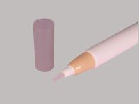 China D19mm 10-25ml  Squeeze Custom Cosmetic Tubes  Rotating Brush  BB Concealer Tube for sale