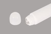 China 40mm Diameter Custom Logo Lotion Tube with Massage Stainless Steel Ball for sale
