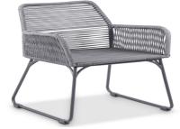 China Portable E Coating Outdoor Foldable Chair Double Braided Spun Polyester For Garden for sale