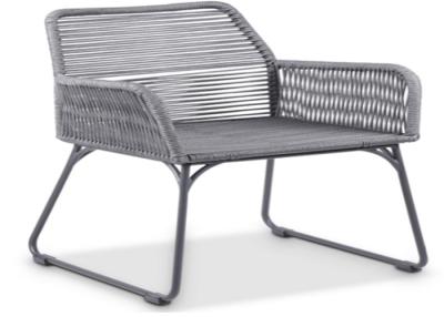 China Portable E Coating Outdoor Foldable Chair Double Braided Spun Polyester For Garden for sale
