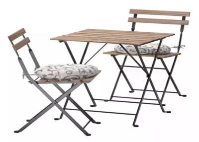 China Garden Wooden Tables And Chairs For Outdoor Furniture for sale
