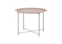 China All Iron Round Shape Tea Coffee Side Beach Patio Table Living Room Furniture for sale