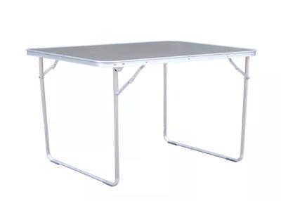 China MDF Plate Aluminum Folding Camping Table Outdoor Powder Coated for sale