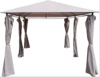 China Outdoor Metal Removable Polyester Curtain Tent 3 x 4m Six Leg Canopy for sale