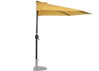 China Modern Commercial Grass Patio Umbrella For Shade Scallop Edgen 150cm for sale