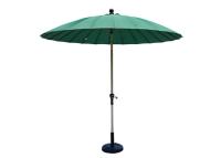 China Fiberglass Ribs Round Patio Umbrella 3m Garden Parasol Umbrella for sale