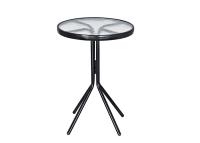 China 5mm Tempered Glass Outdoor Garden Table With Color Customized for sale