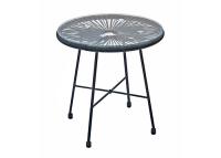 China OEM ODM Round Rattan Dining Table for sale