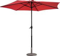 China Center Column Straight Garden Sun Parasol Steel Frame 48mm Pole for sale
