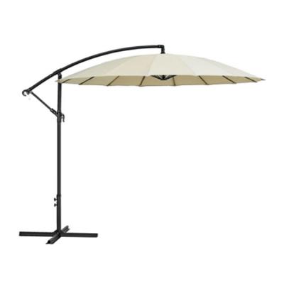 China Windproof Outdoor Hanging Umbrella 3M Aluminum Pole Steel Rib for sale