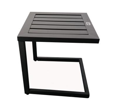China 40cm Height Aluminum Side Table Outdoor KD Coffee Table for sale