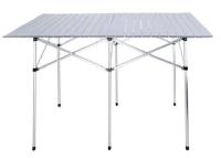 China Polywood Folding Camping Table With Aluminum Plate Material for sale