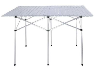 China Polywood Folding Camping Table With Aluminum Plate Material for sale