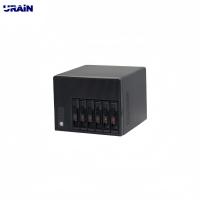 China Custom Size Customized NAS Chassis With Black Aluminum Alloy Panel Enclosure OEM for sale