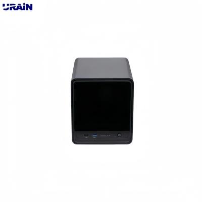 China Custom OEM ODM NAS Chassis Aluminium Quad Core Network Attached Storage Media Server for sale