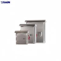 China Custom OEM ODM Stainless Steel Electrical Enclosure Boxes , Outdoor Waterproof Metal Enclosure Box for sale