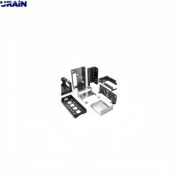 China Custom 19 Inch 1U Rackmount NAS Chassis Black Server Chassis Enclosure for sale
