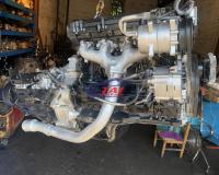China Japanese 4HF1 Isuzu Engine Spares Assembly With Gearbox For Npr Nkr for sale
