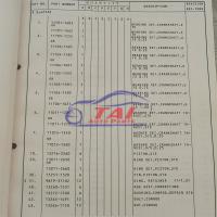 China Crankshaft Japanese Engine Parts For Hino J05E Engine 13411-E0080 for sale
