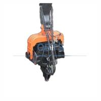 China 20-50 Ton Excavator Sheet Pile Hammer Construction Equipment Parts For Hyundai R450 for sale