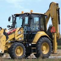 China Hydraulic 4 Wheel Backhoe Loader Bucket Capacity 4.5m Construction Engineering Equipment for sale