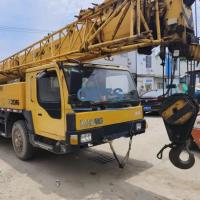 China Building Construction Engineering Equipment 25 Tons 50 Tons 70 Tons Used Truck Crane for sale