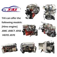 China Used Japanese Turbo Engine 5.9L Displacement 6 Cylinder Diesel Engine For Hino Truck for sale