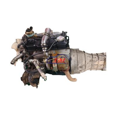 China Japanese QD32 Turbo Nissan Engine Parts Diesel Engine With Gearbox For Nissan Cabstar for sale