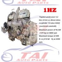 China Japanese Used Toyota 1HZ Engine With Professional Performance for sale