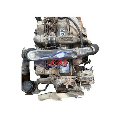 China Japanese Used Auto Parts TD42 Turbo Engine Without Gearbox Japanese Car Parts for Nissan Patrol Wooden Box Diesel Engine Steel for sale