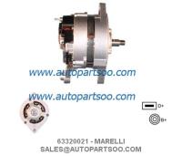 China 63321001 63341454 - MARELLI Alternator 12V 55A Alternadores for sale