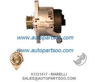 China 63321361 63321617 - MARELLI Alternator 12V 75A Alternadores for sale