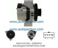 China A6621543202 DRA4154 - DAEWOO Alternator 12V 75A Alternadores for sale