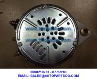 China 6008219730 - KOMATSU Alternator 24V 75A 600-821-9730 for sale