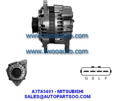 China A3TA5491 MD374904 - MITSUBISHI Alternator 12V 100A Alternadores for sale