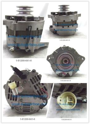 China 1-81200-641-0 Isuzu Forward for 90A alternator for sale