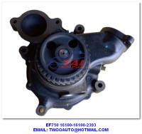China K13ctv Hydraulic Power Steering Pump , K13c Engine Water Pump For Hino Oem 16100-3670 for sale