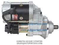 China Komatsu Excavators PC100 4D95 STARTER MOTOR Komatsu 600-813-4420  0-23000-1750 for sale