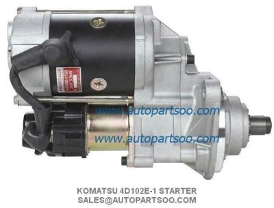 China Komatsu Excavators PC100 4D95 STARTER MOTOR Komatsu 600-813-4420  0-23000-1750 for sale