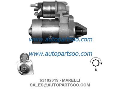 China 63102018 63102020 - MARELLI Starter Motor 12V 0.8KW 8T MOTORES DE ARRANQUE for sale