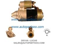 China 26825121A - LUCAS Starter Motor 12V 1.6KW 9T MOTORES DE ARRANQUE for sale