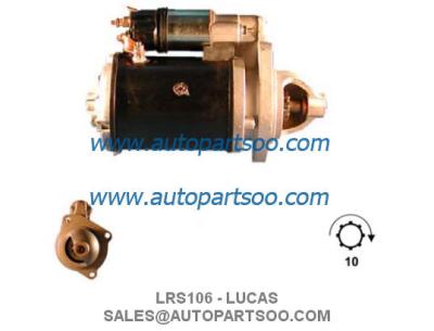 China LRS106 LRS132 - LUCAS Starter Motor 12V 2.8KW 10T MOTORES DE ARRANQUE for sale