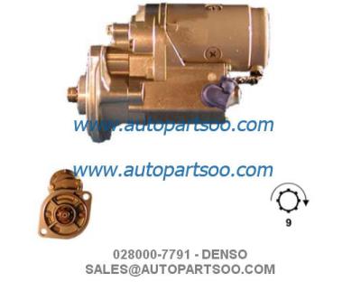 China 028000-7791 128000-0020 - DENSO Starter Motor 12V 2KW 9T MOTORES DE ARRANQUE for sale