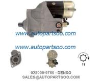 China 028000-5570 028000-6460 - DENSO Starter Motor 24V 4.5KW 11T MOTORES DE ARRANQUE for sale